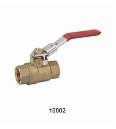 10002 BRASS BALL VALVE (LOCKING HANDLE) - KG Machinery