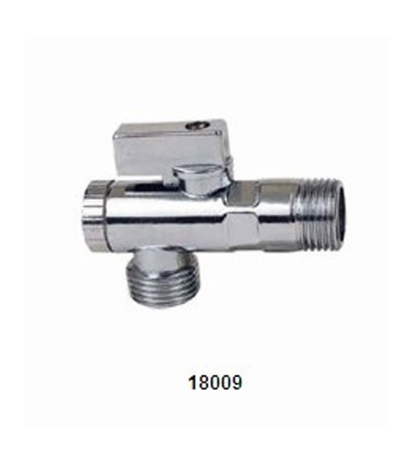 18009 BRASS ANGLE VALVE WITH FILTER - KG Machinery